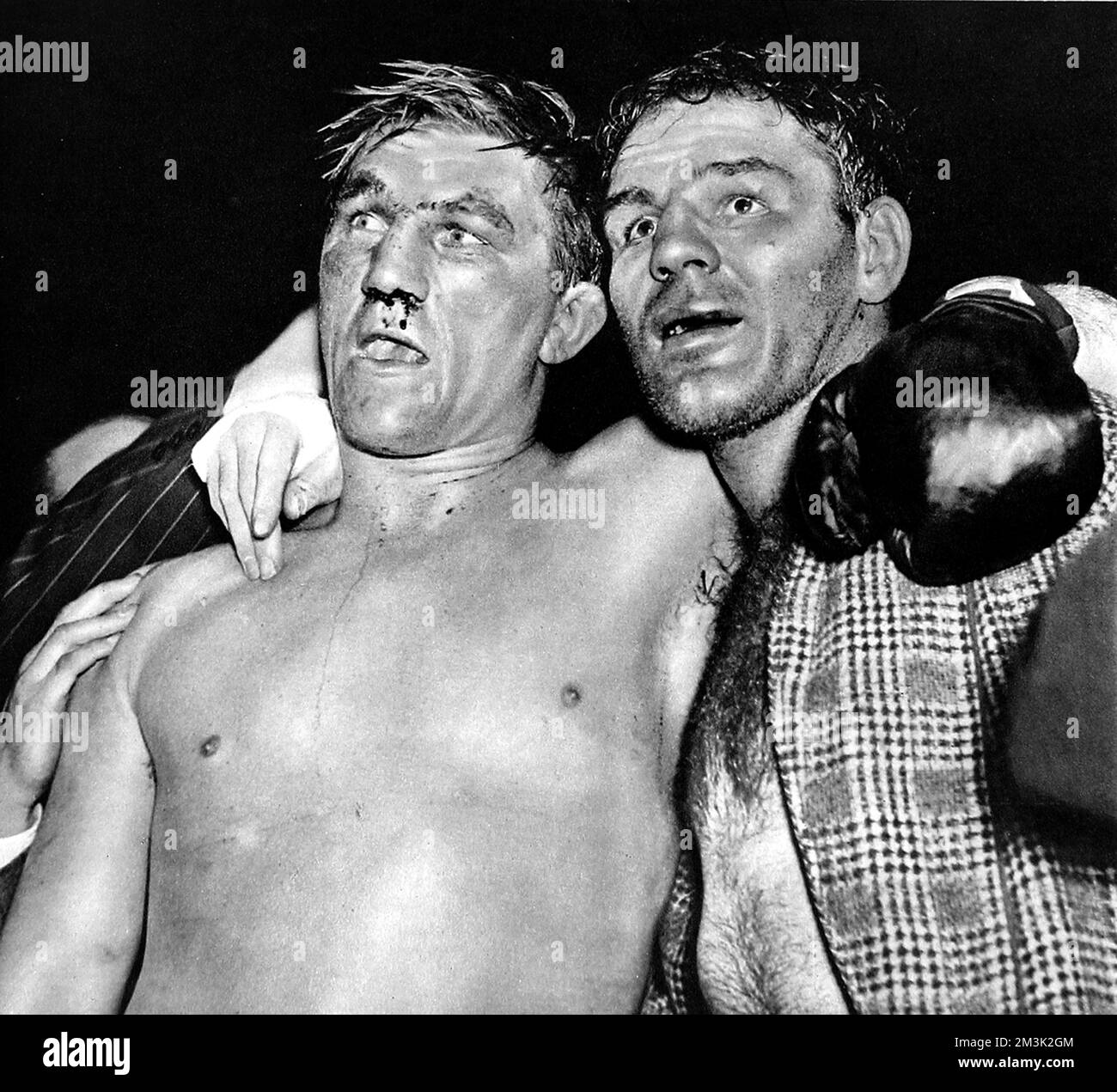 Tommy Farr and Clarence Burman 1939 Stock Photo - Alamy