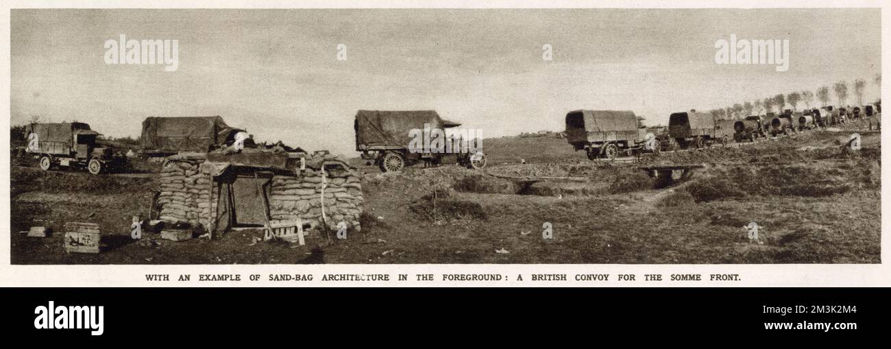 Ww1 convoy trucks hi-res stock photography and images - Alamy