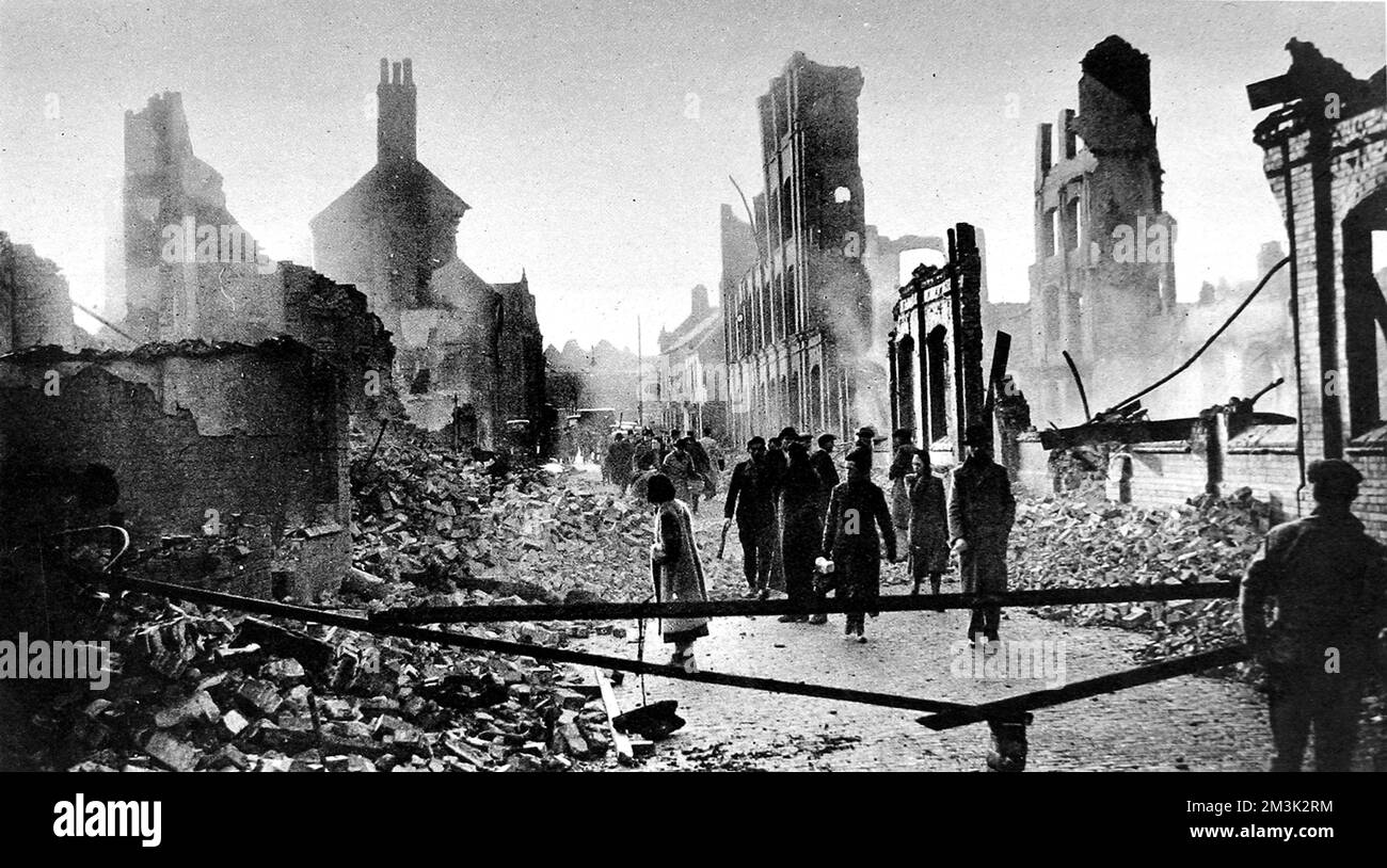 Coventry after the 'Blitz', Second World War, 1940 Stock Photo - Alamy Coventry after the 'Blitz', Second World War, 1940 Stock Photo - Alamy