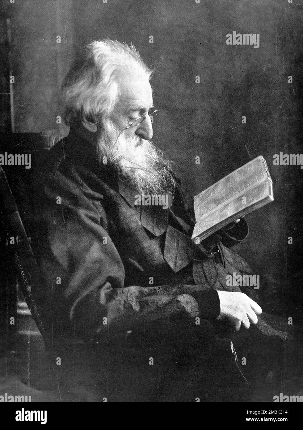Rev. William Booth, 1905 Stock Photo - Alamy