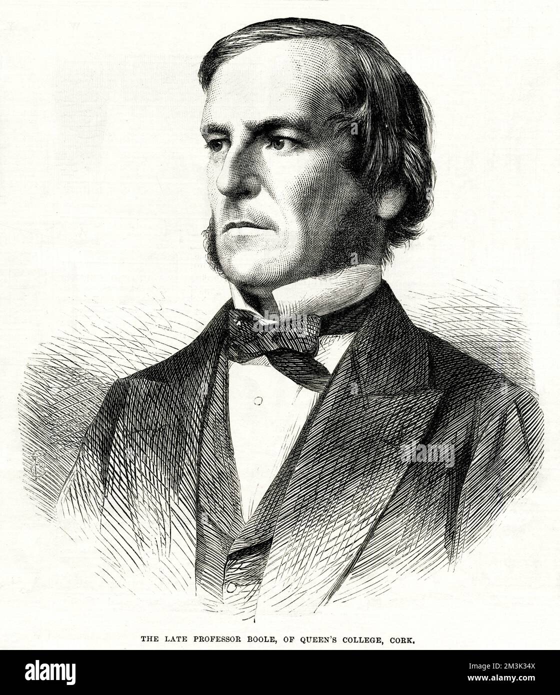 George Boole (1815 - 1865), English mathematician, philosopher and ...