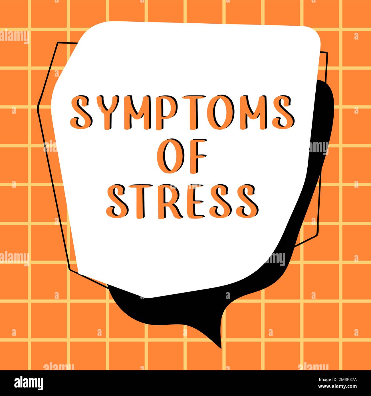 Text showing inspiration Symptoms Of Stress. Business concept serving ...