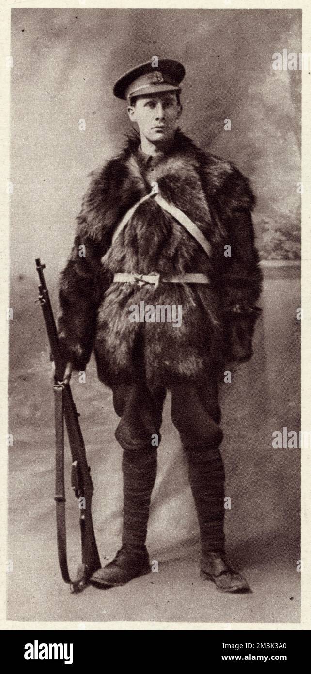 Official goat-skin under coats for British soldiers Stock Photo - Alamy