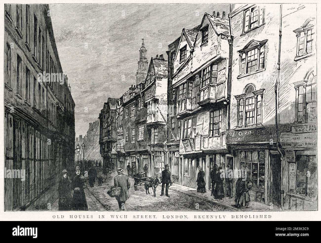 Victorian london street hi-res stock photography and images - Alamy