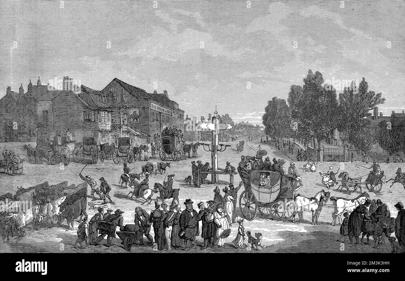 London in the 18th century hi-res stock photography and images - Alamy