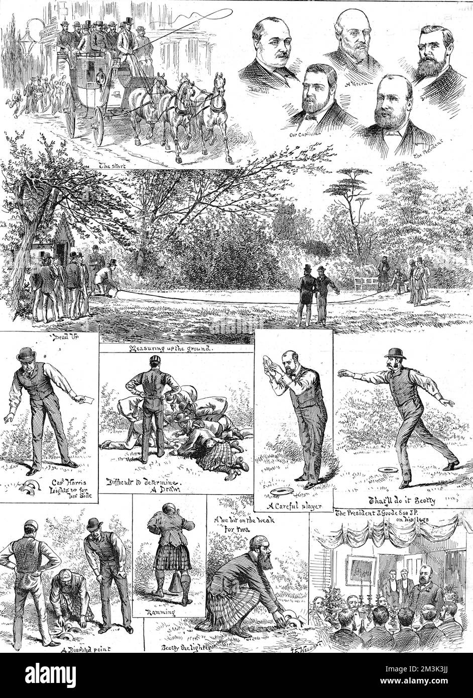 Quoits Black and White Stock Photos & Images - Alamy