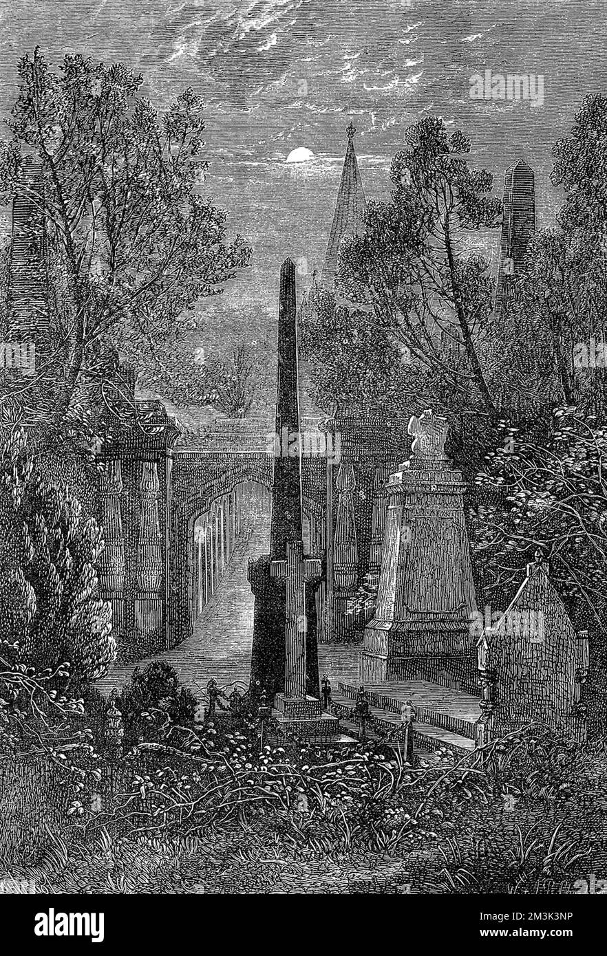 19th century cemetery hi-res stock photography and images - Alamy