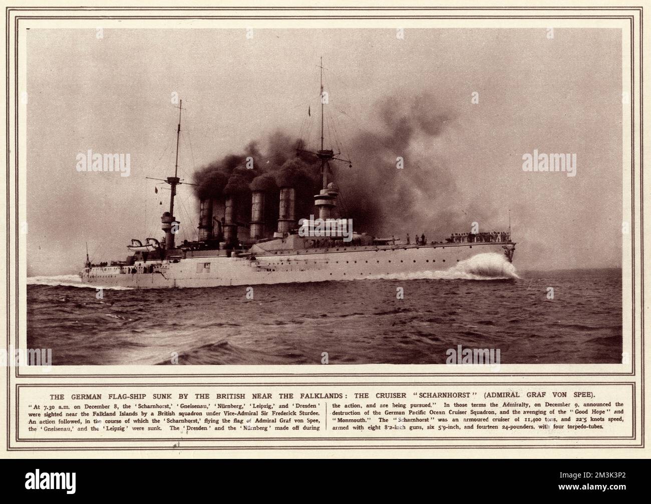 Scharnhorst ww1 hi-res stock photography and images - Alamy