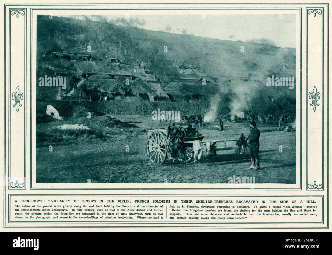 First world war trenches hill hi-res stock photography and images - Alamy