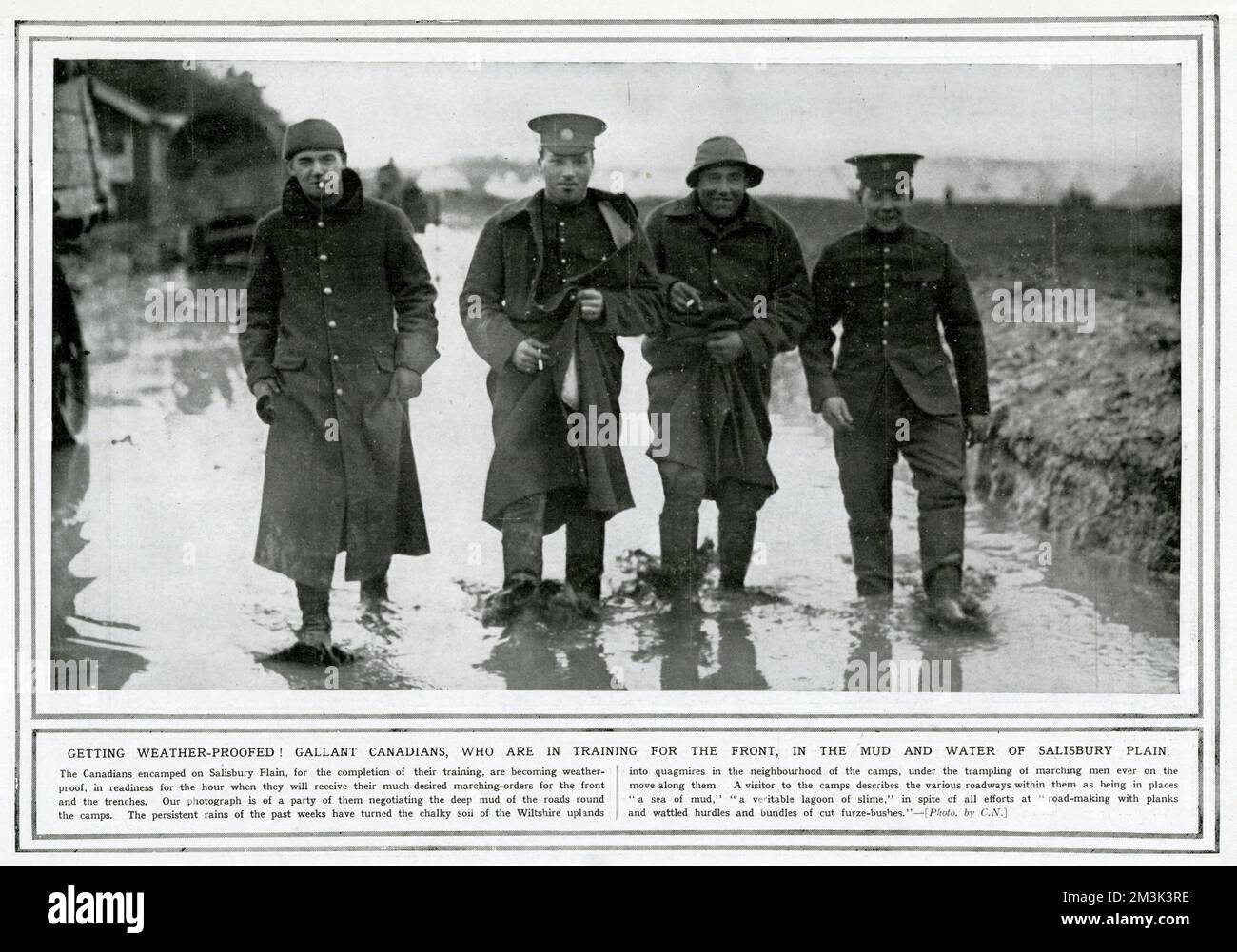 Canadian wwi training hi-res stock photography and images - Alamy