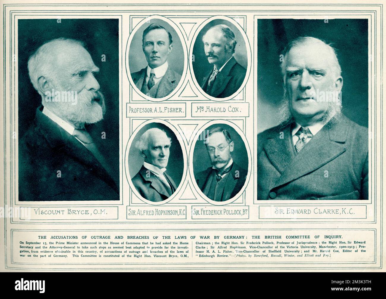 The British Committee of the inquiry into the breaches of th Stock ...