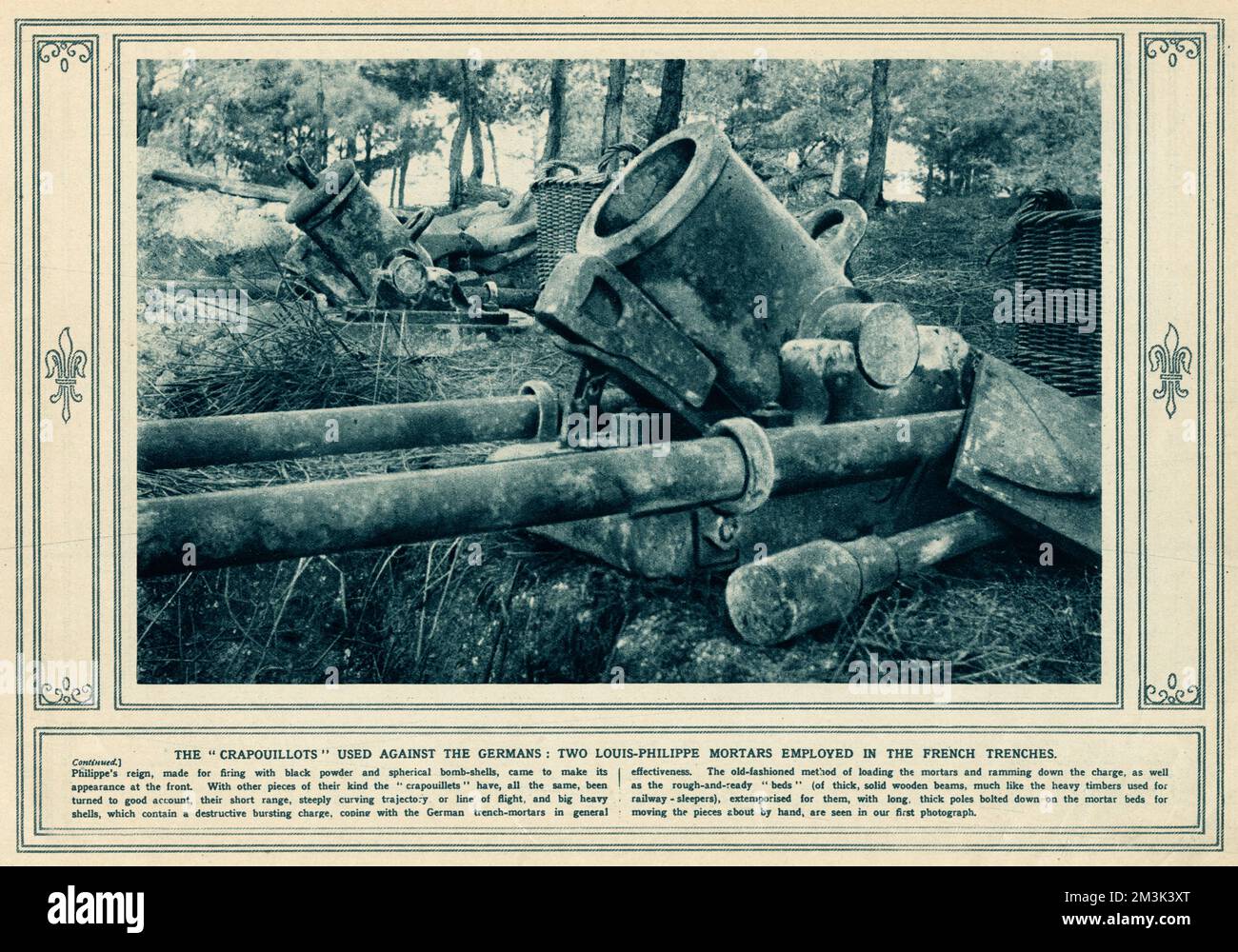 Wwi french mortar hi-res stock photography and images - Alamy