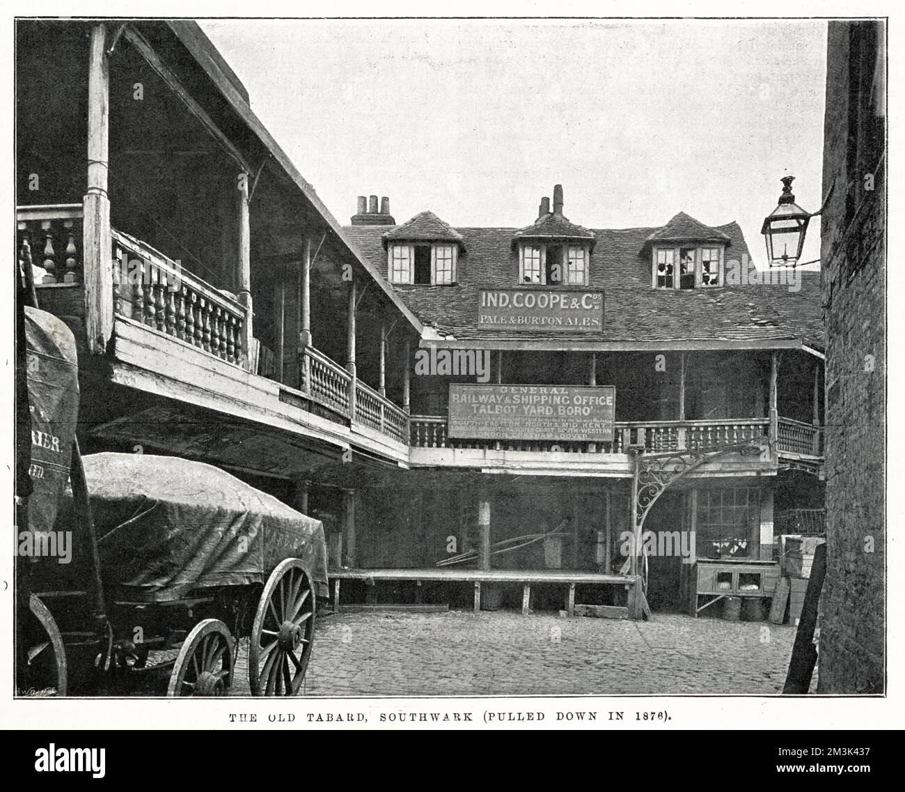 The Old Tabard Inn, Southwark, London Stock Photo - Alamy