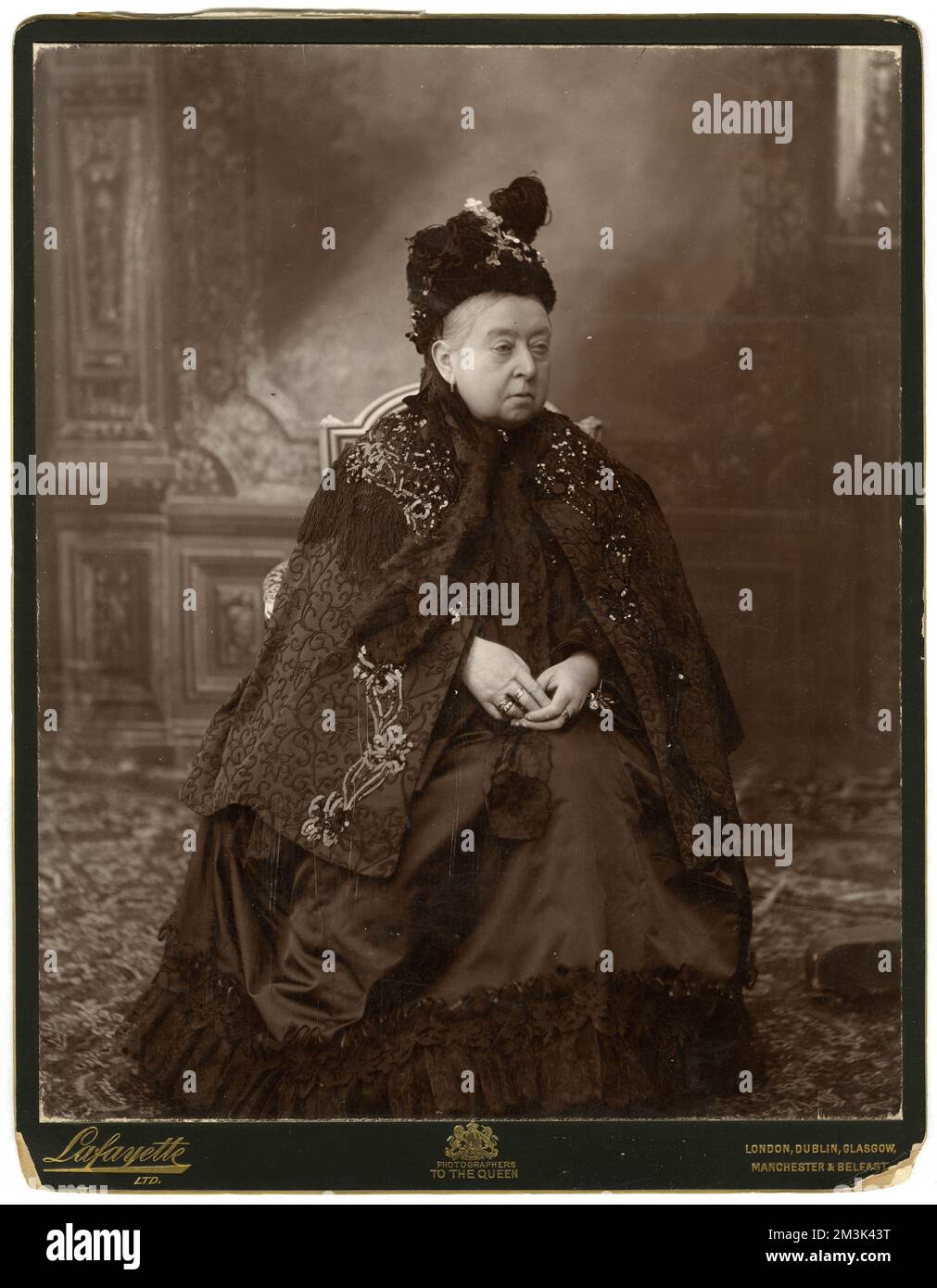 Queen Victoria (1819 - 1901), of Great Britain and Ireland and Empress ...
