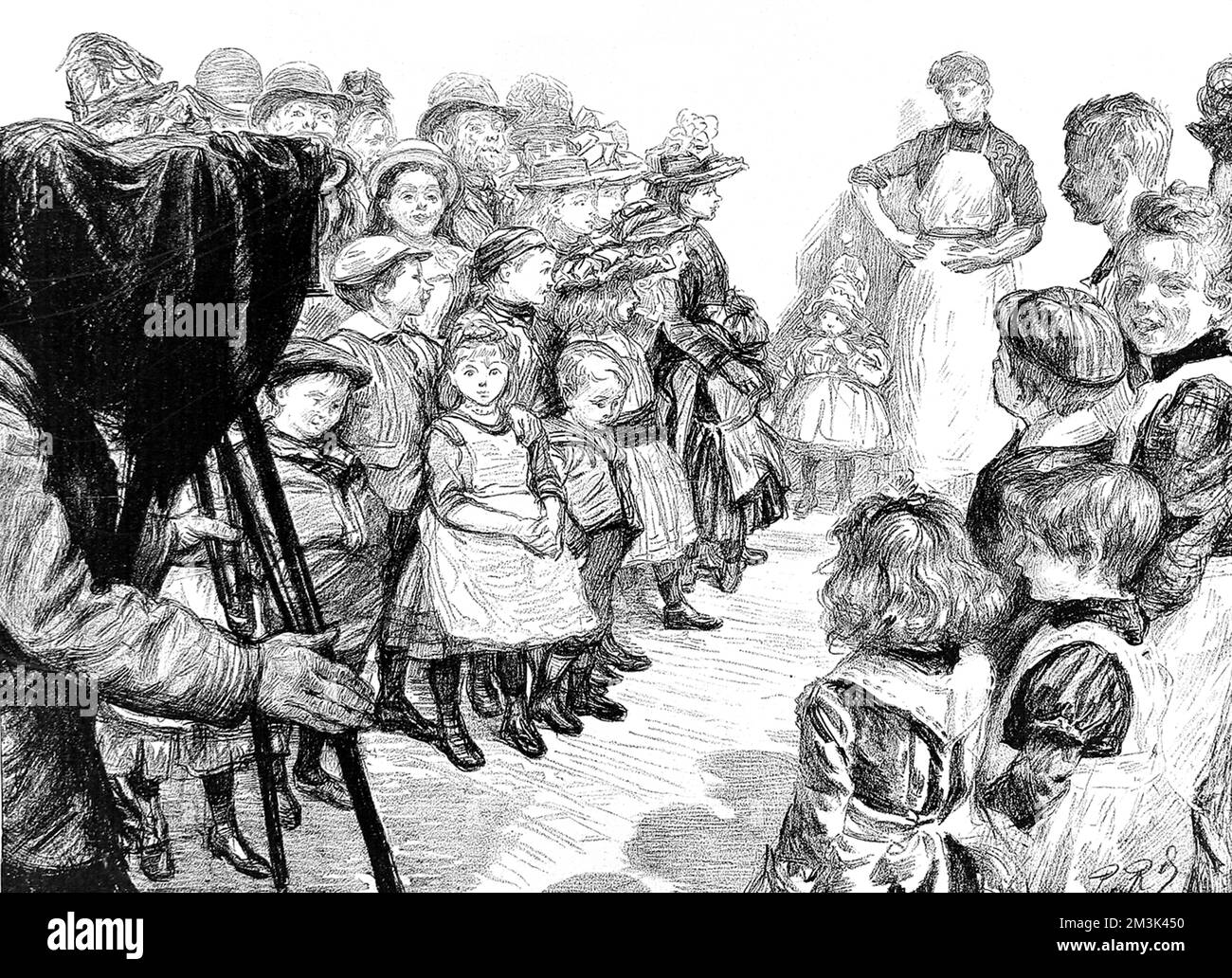 Gathering of locals Black and White Stock Photos & Images - Alamy
