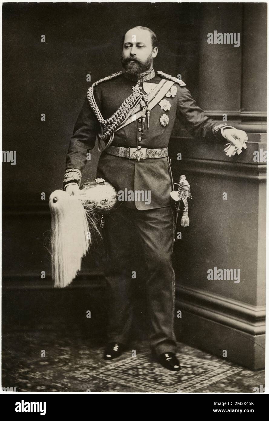 King Edward VII (1841 - 1910), Great Britain and Ireland, photographed ...