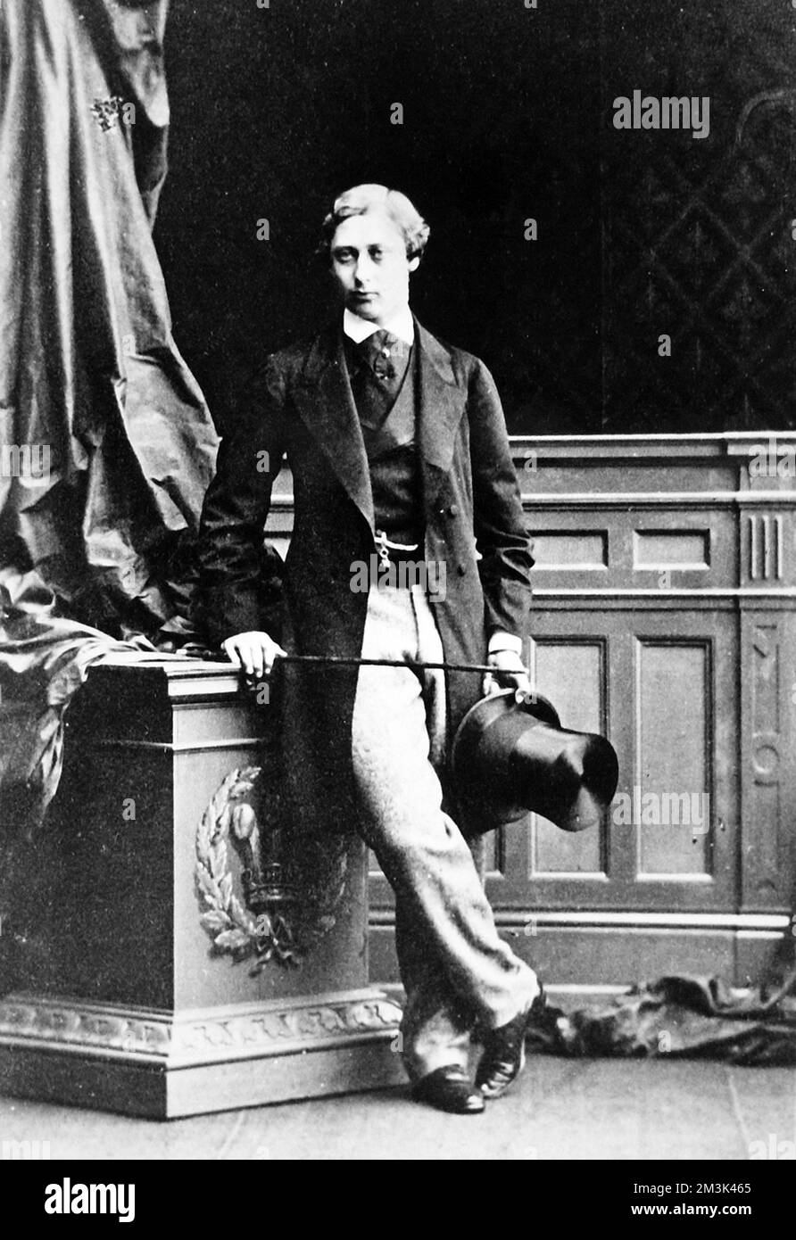 King edward vii prince Black and White Stock Photos & Images - Alamy