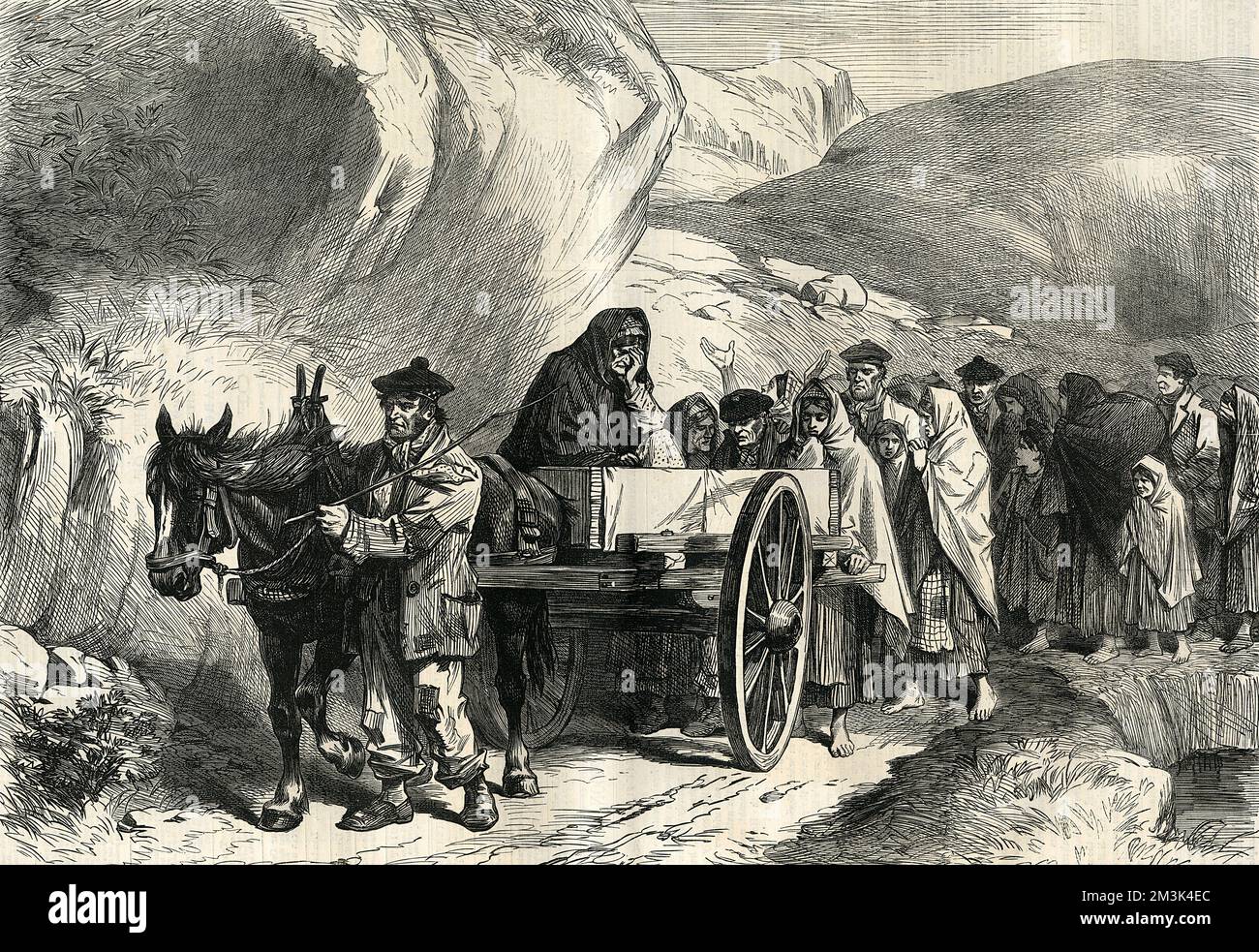 A funeral procession in Connemara, Ireland Stock Photo - Alamy