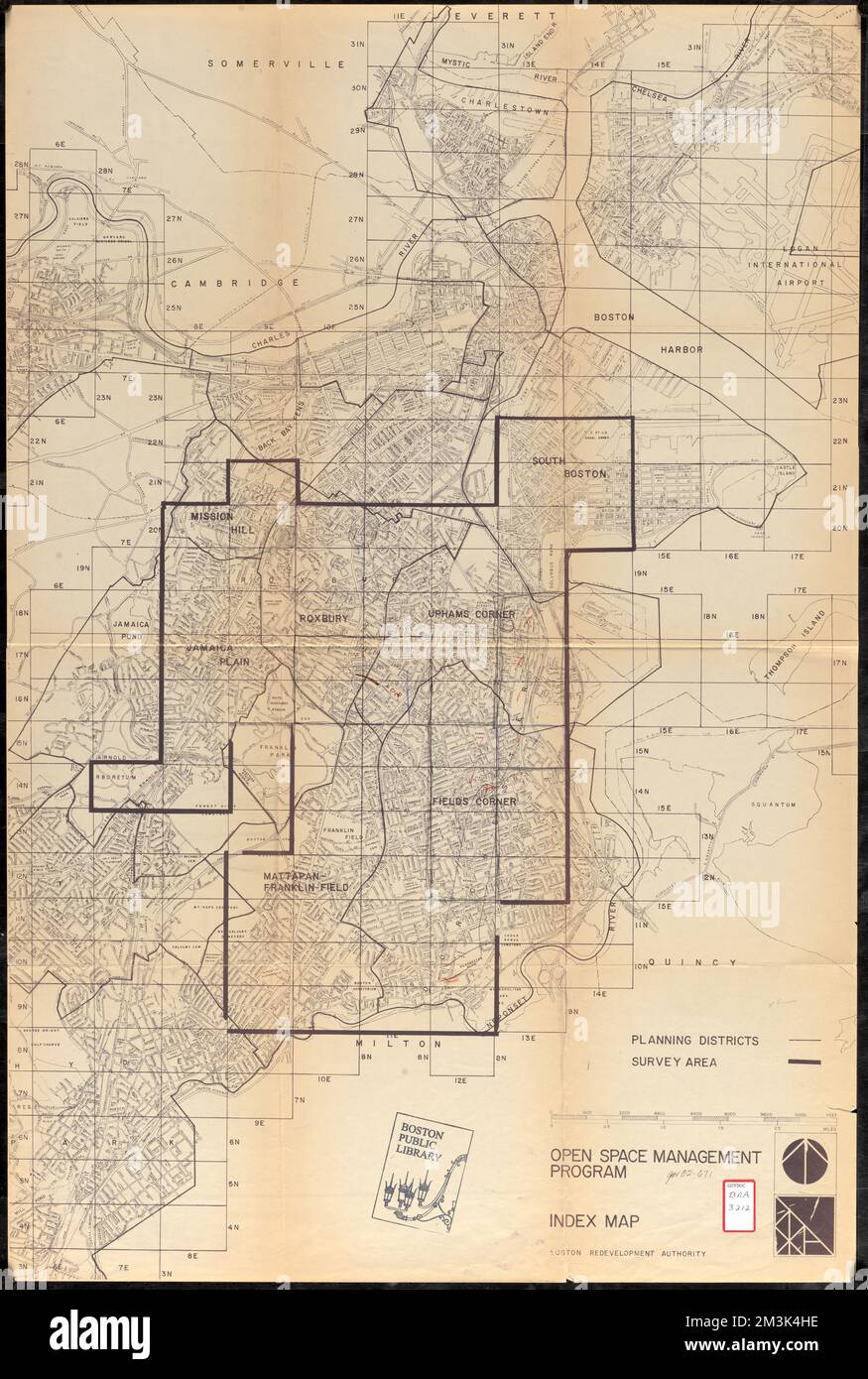 Open space management program index map , Open spaces, Massachusetts ...