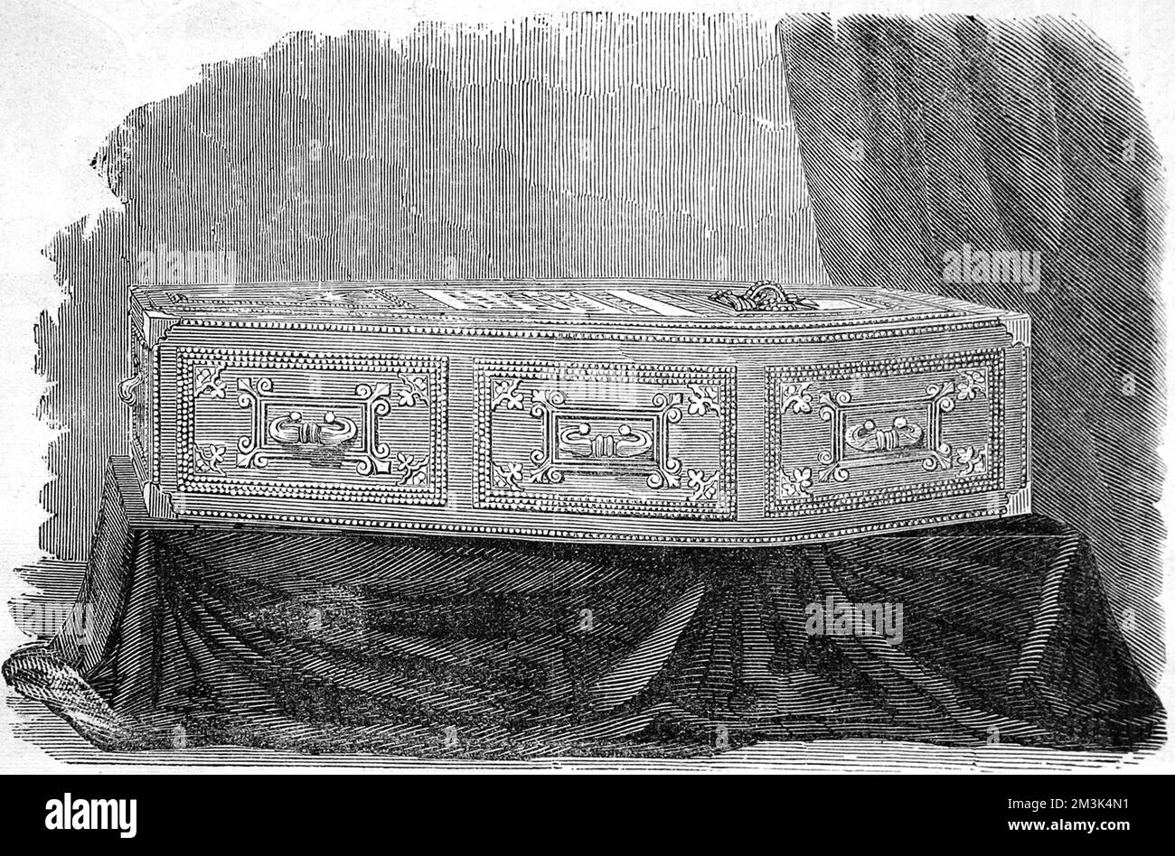 In her coffin Black and White Stock Photos & Images - Alamy