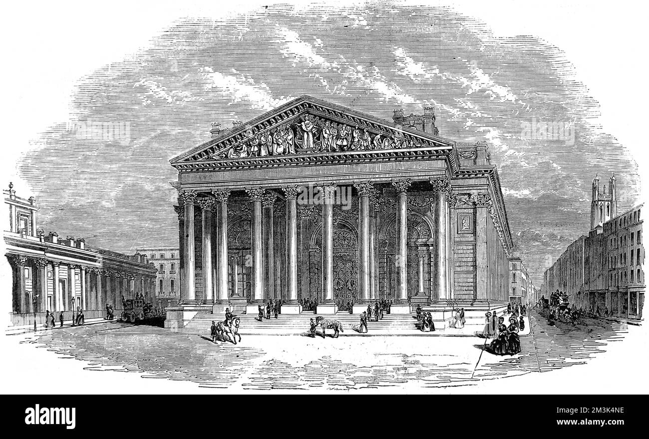 1844 royal exchange hi-res stock photography and images - Alamy