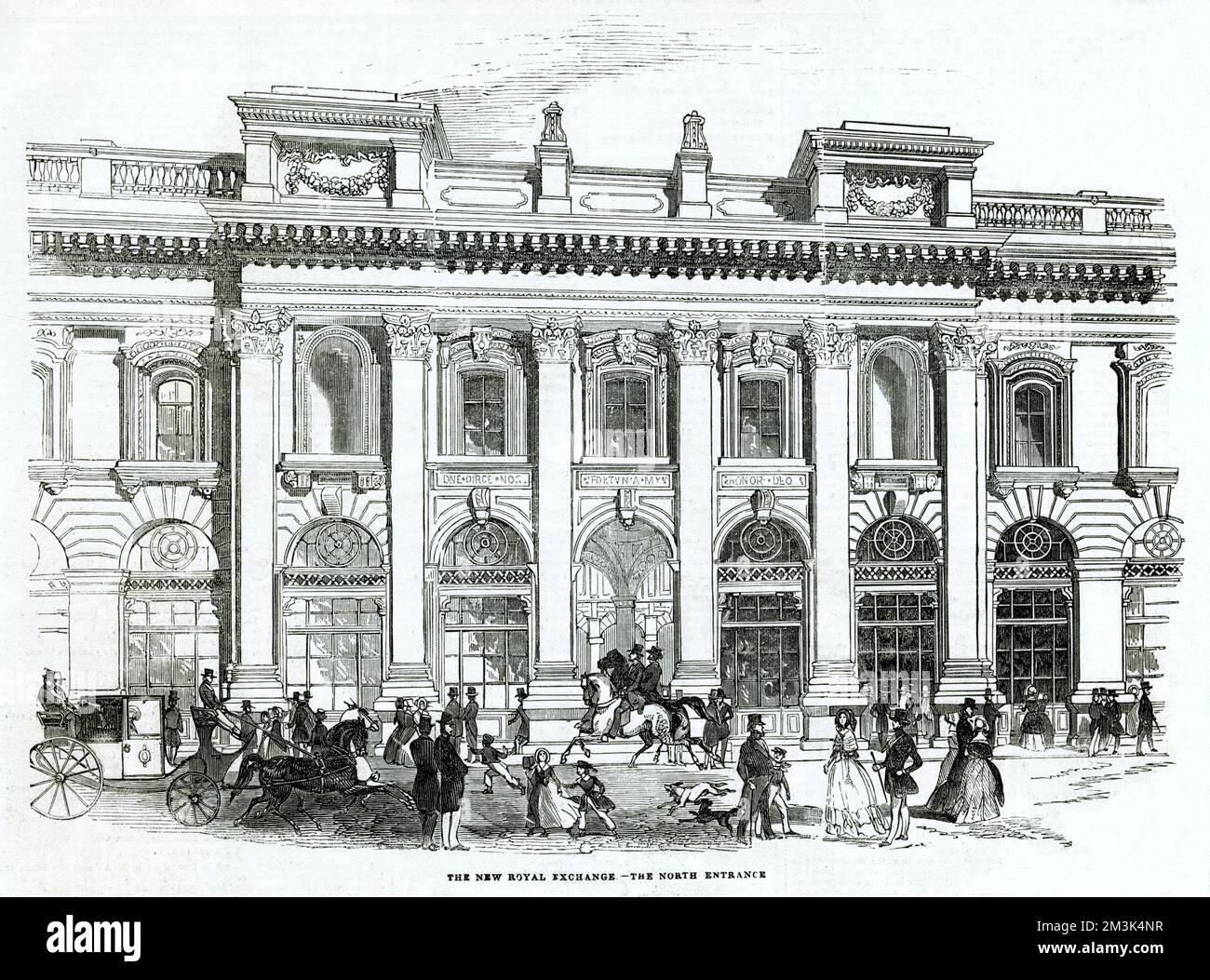 1844 royal exchange hi-res stock photography and images - Alamy