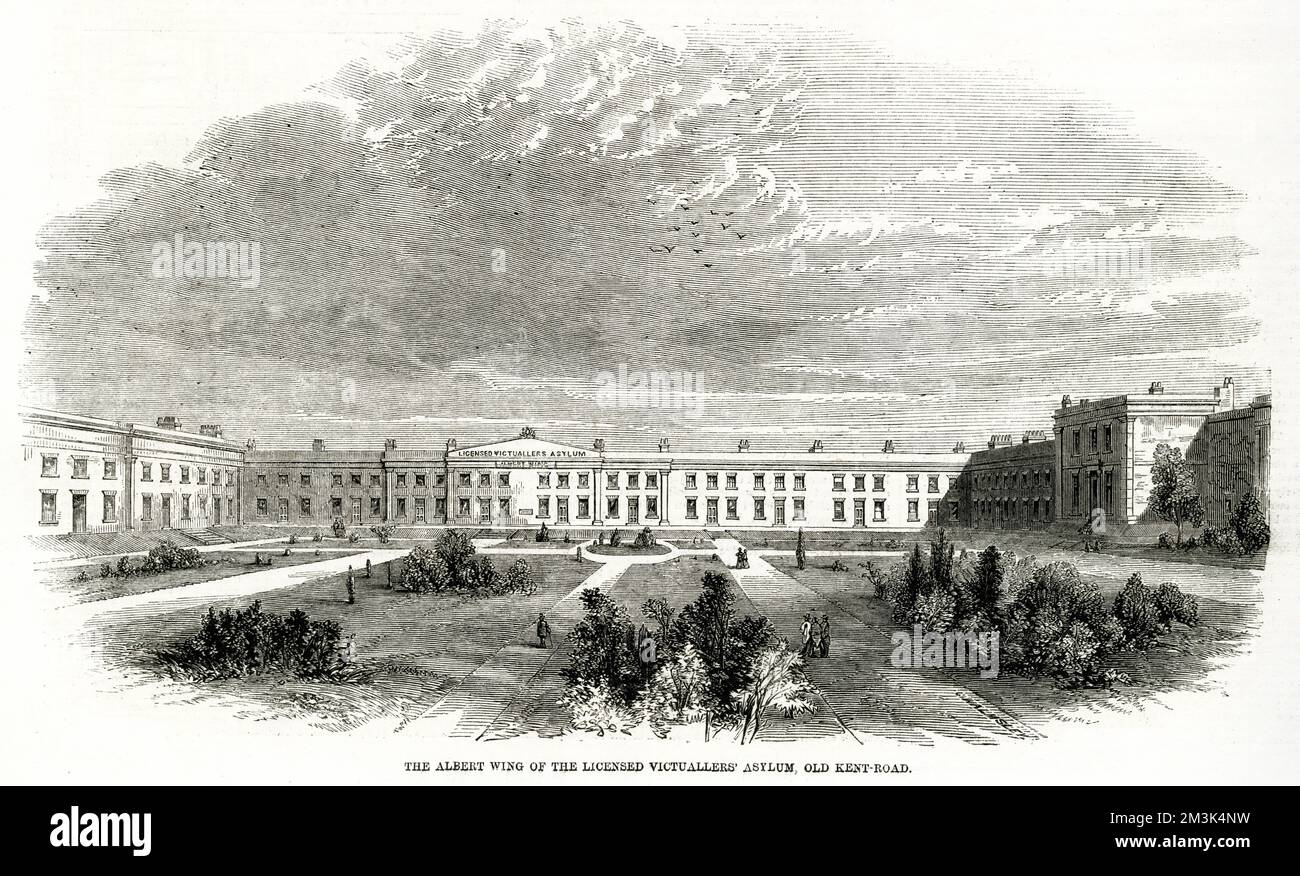 Licensed Victuallers' Asylum, London 1858 Stock Photo - Alamy