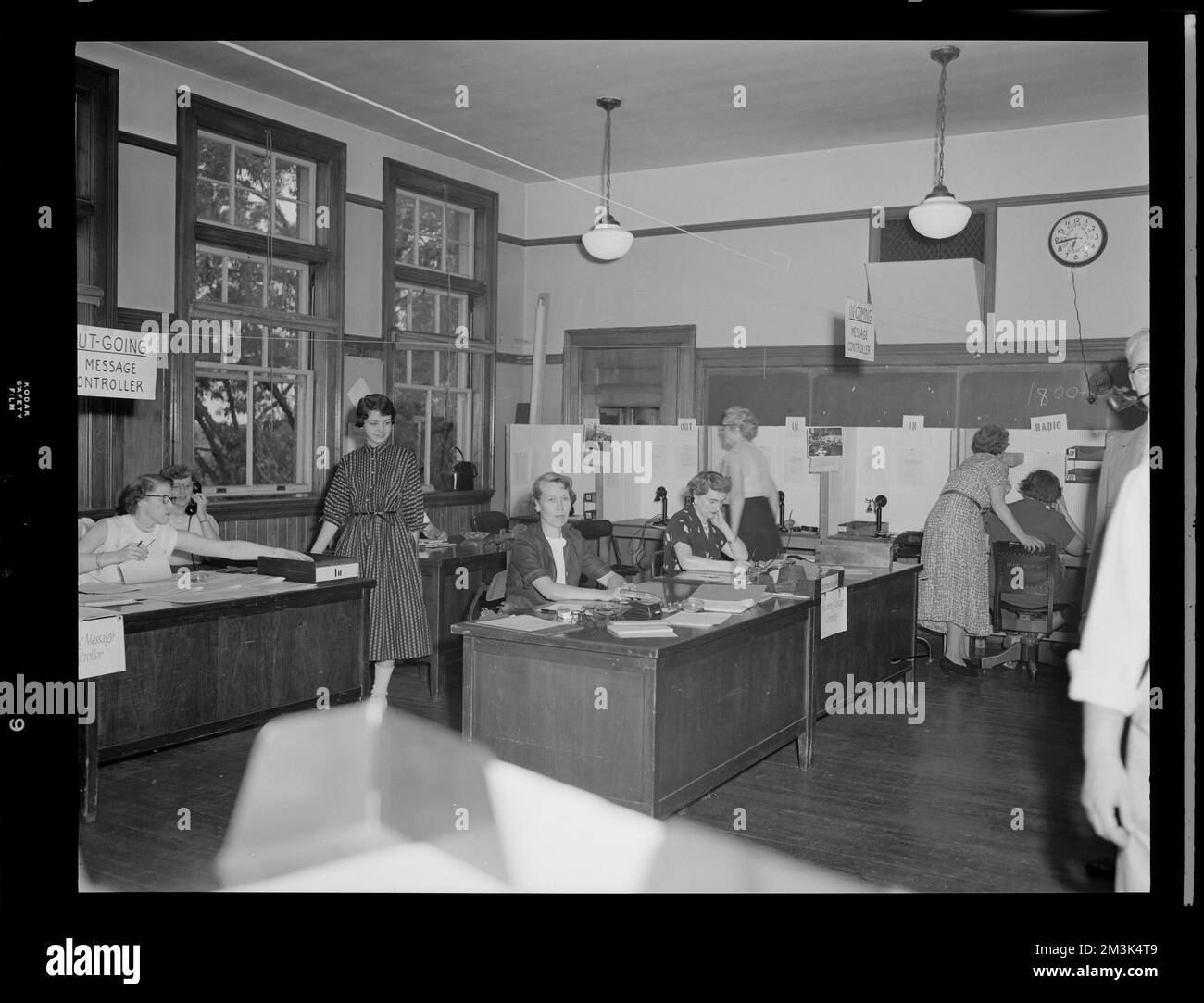 Operation 'Alert' - Boston Regional Office - 1954 , Offices, Civil ...