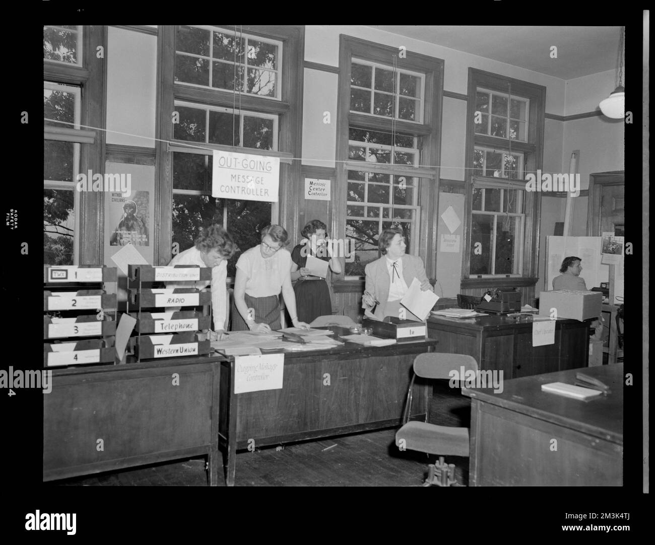 Operation 'Alert' - Boston Regional Office - 1954 , Offices, Civil ...