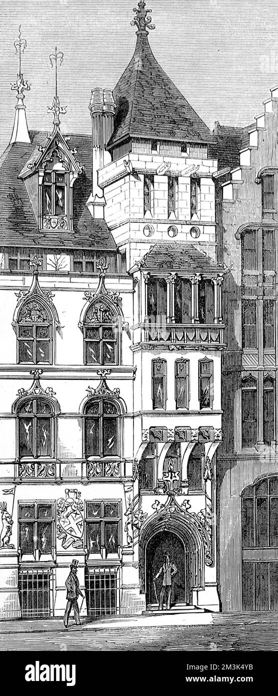 London 1875 hi-res stock photography and images - Alamy