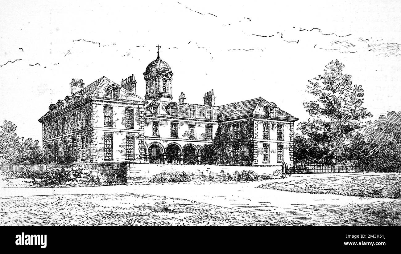 London 1887 engraving hi-res stock photography and images - Alamy