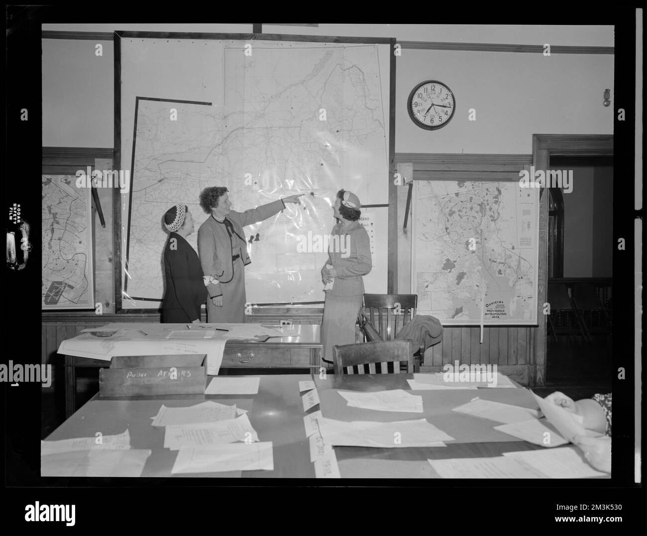 Operation 'Alert' - Boston Regional Office - 1954 , Offices, Civil ...