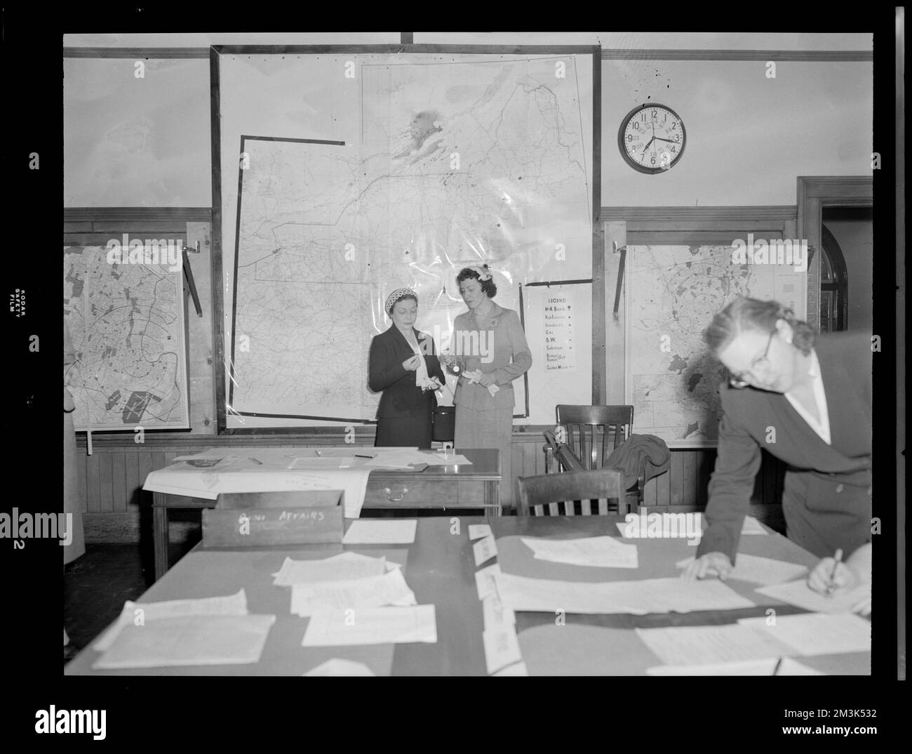 Operation 'Alert' - Boston Regional Office - 1954 , Offices, Civil ...