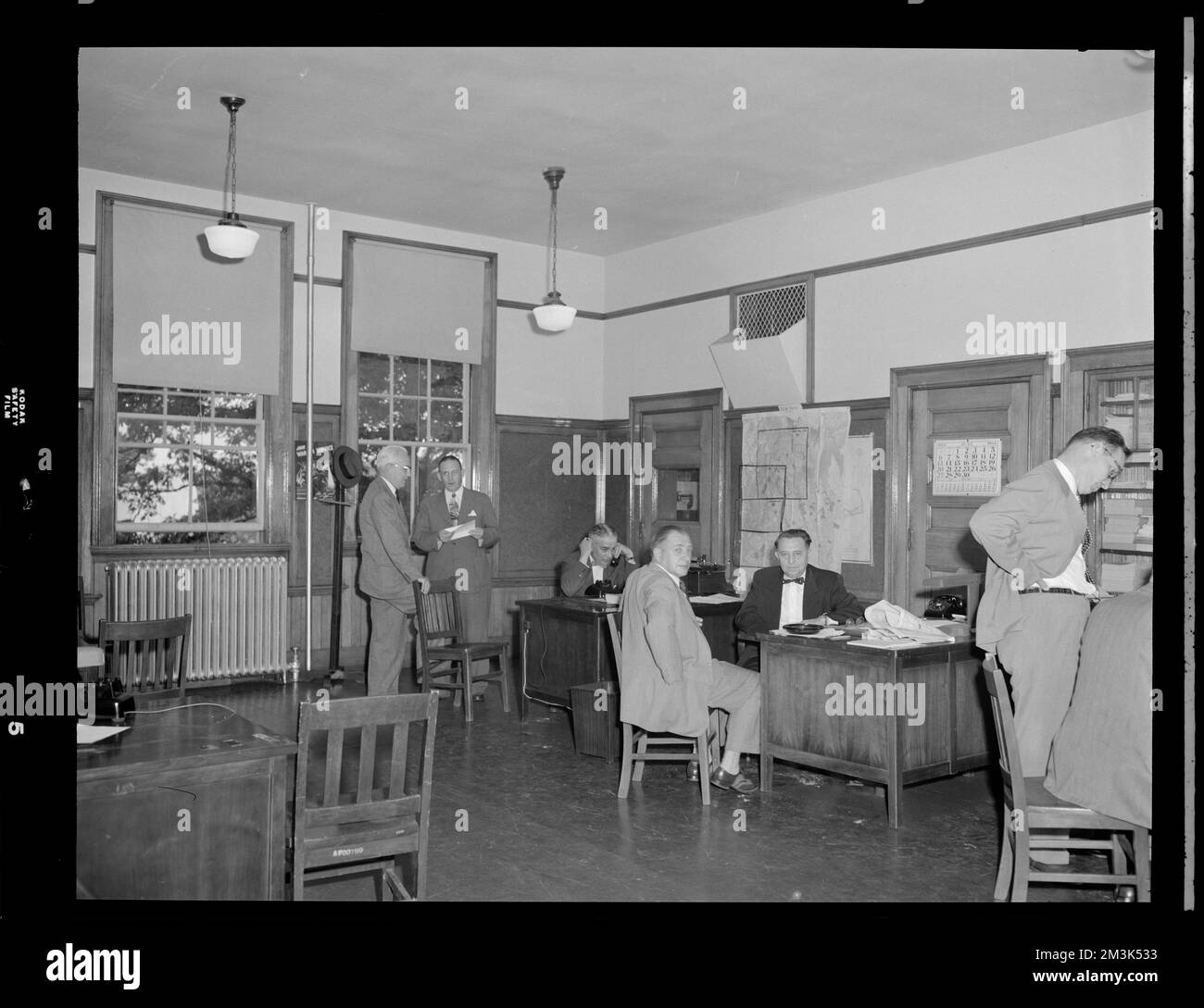 Operation 'Alert' - Boston Regional Office - 1954 , Offices, Civil ...