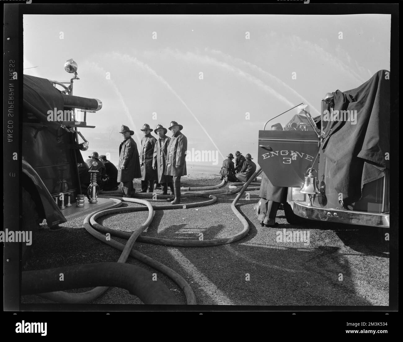 Operation 'Alert' - Boston Regional Office - 1954 , Fire fighters, Fire ...