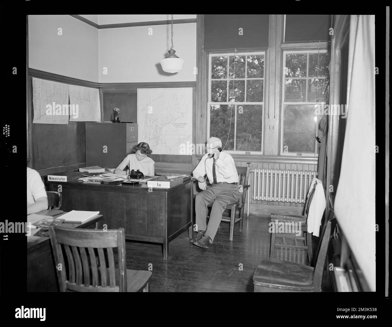 Operation 'Alert' - Boston Regional Office - 1954 , Offices, Civil ...