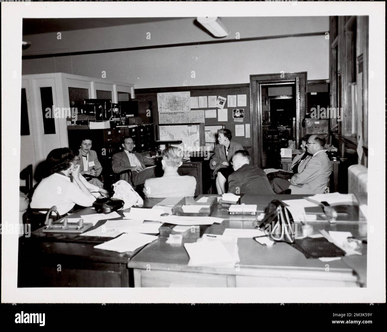 Operation 'Alert' - Boston Regional Office - 1954 , Offices, Civil ...