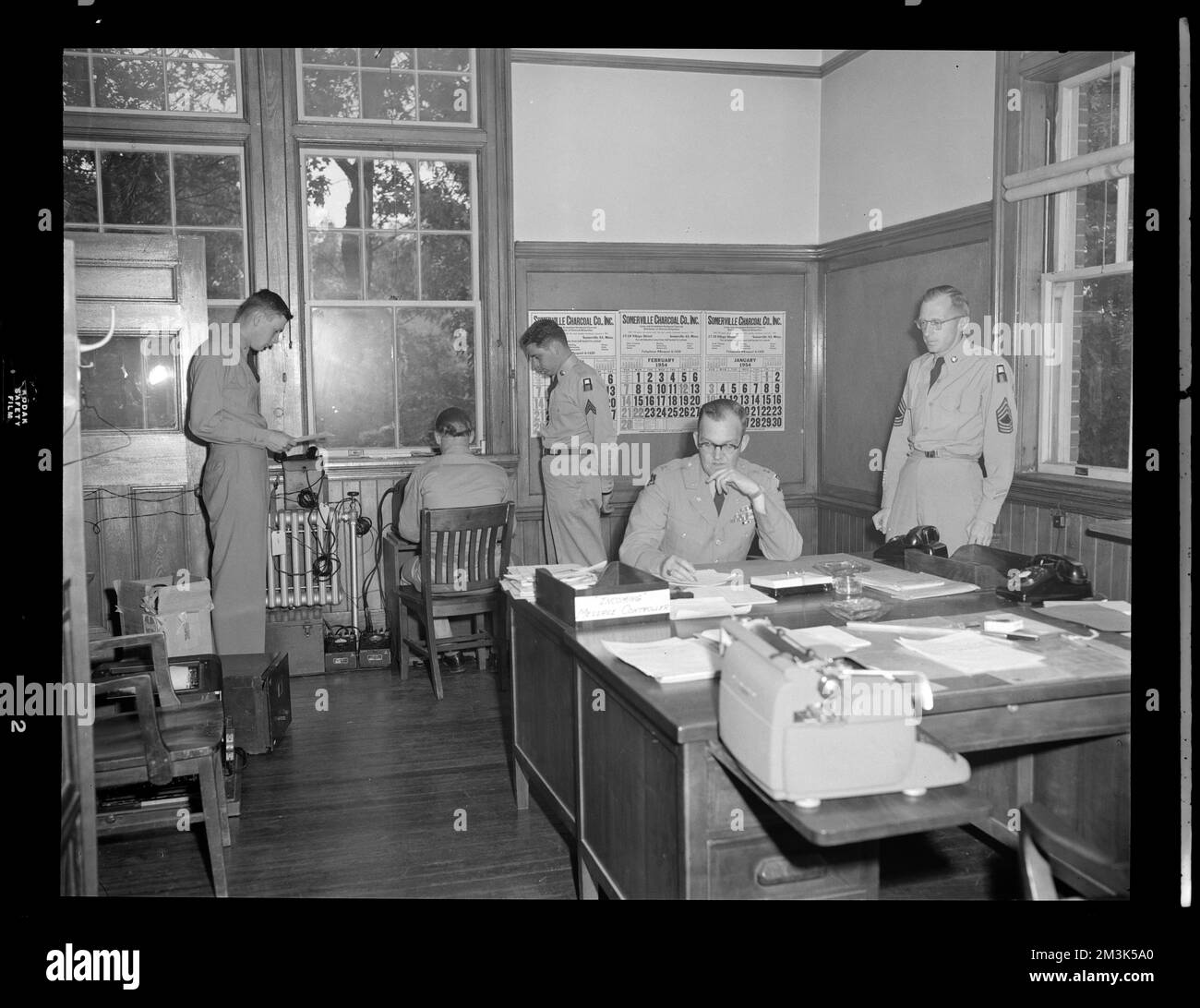 Operation 'Alert' - Boston Regional Office - 1954 , Offices, Civil ...