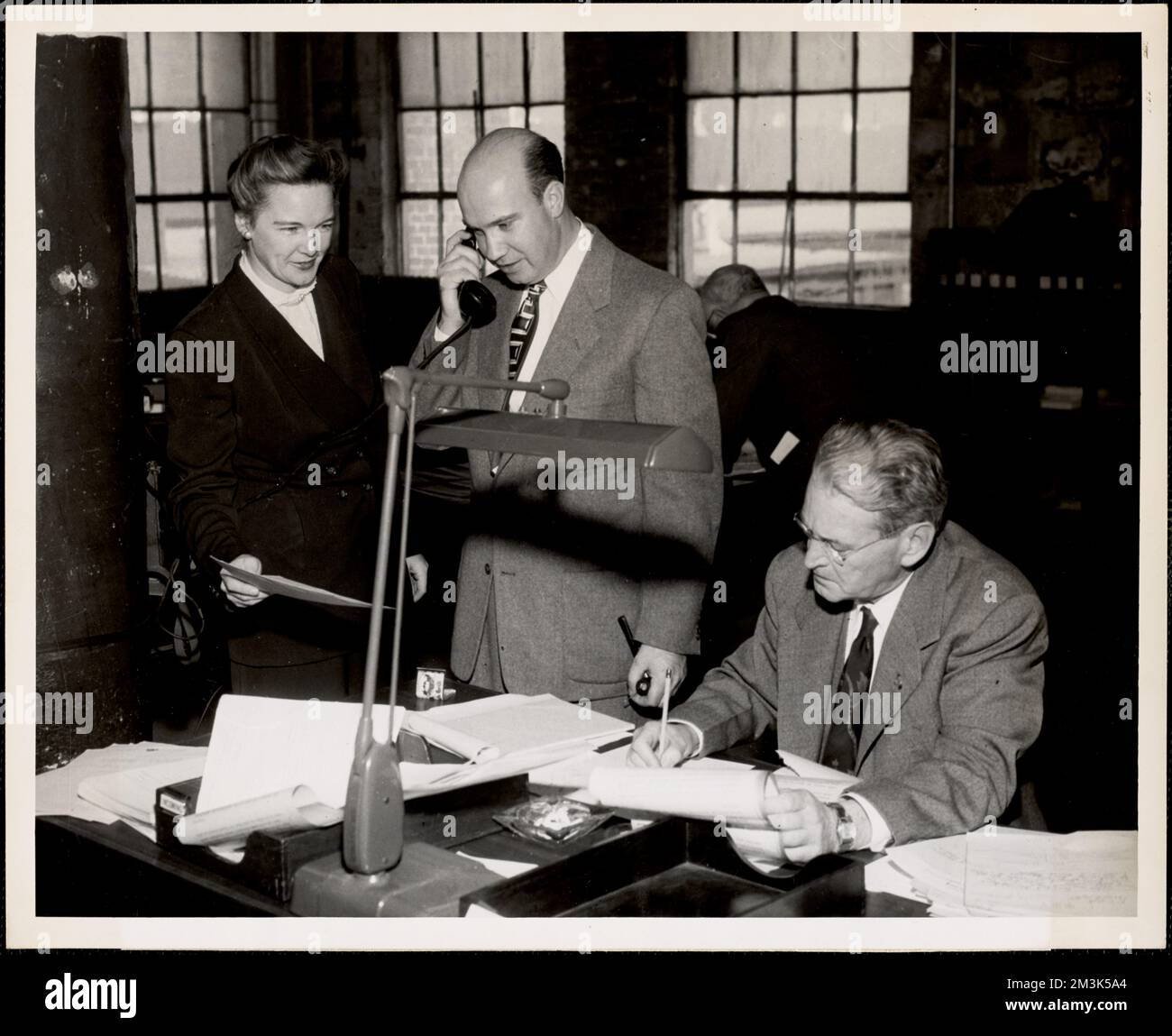 Operation 'Alert' - Boston Regional Office - 1954 , Offices, Civil ...