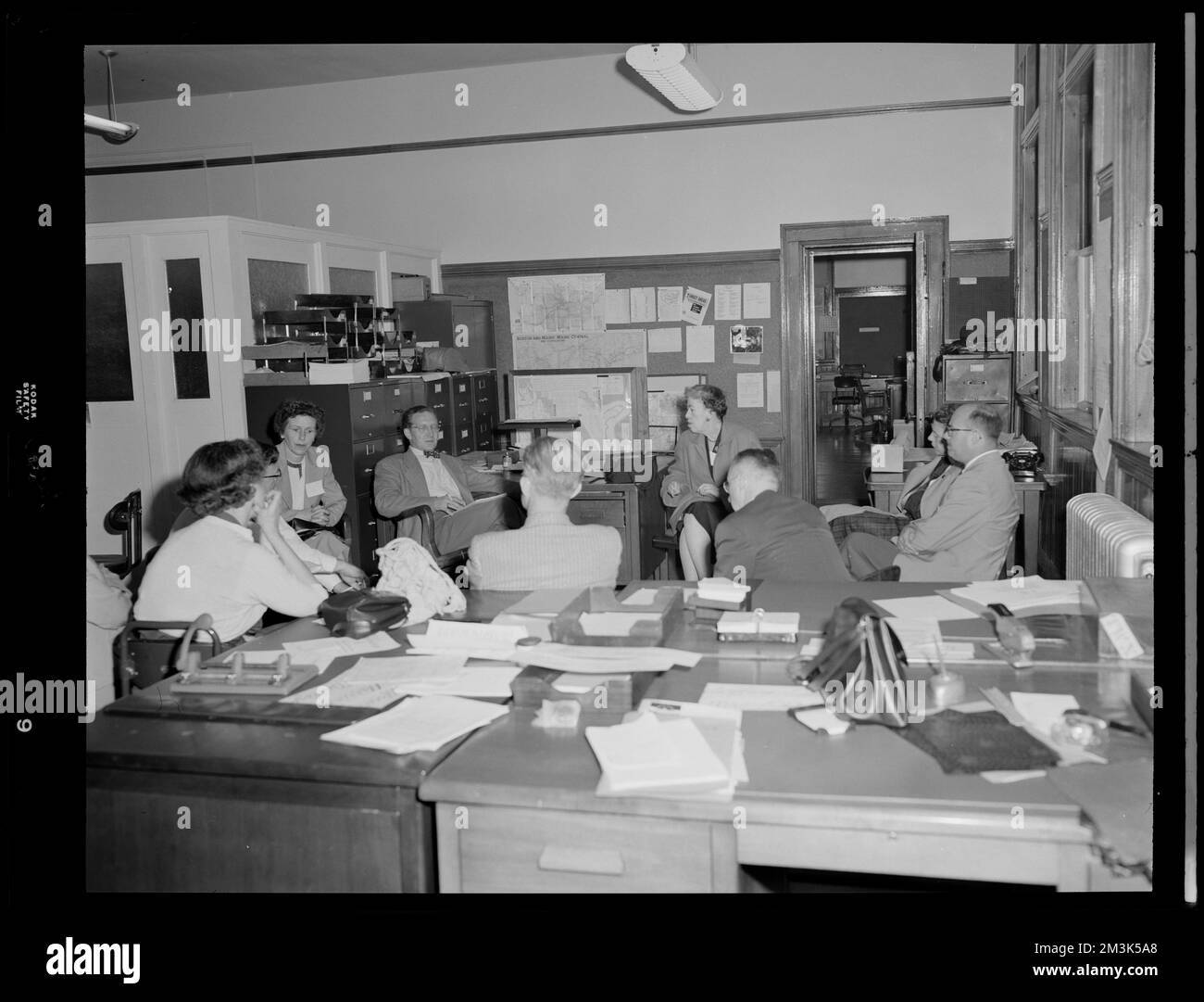 Operation 'Alert' - Boston Regional Office - 1954 , Offices, Civil ...