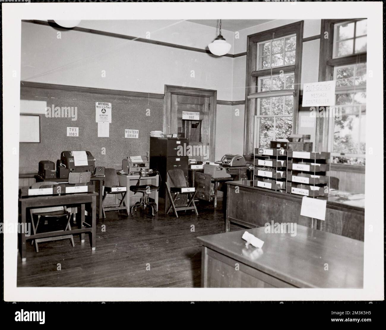 Operation 'Alert' - Boston Regional Office - 1954 , Offices, Civil ...