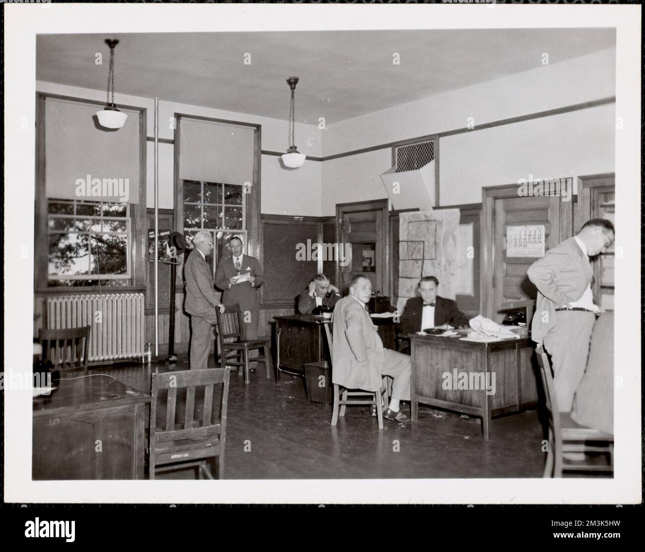 Operation 'Alert' - Boston Regional Office - 1954 , Offices, Civil ...