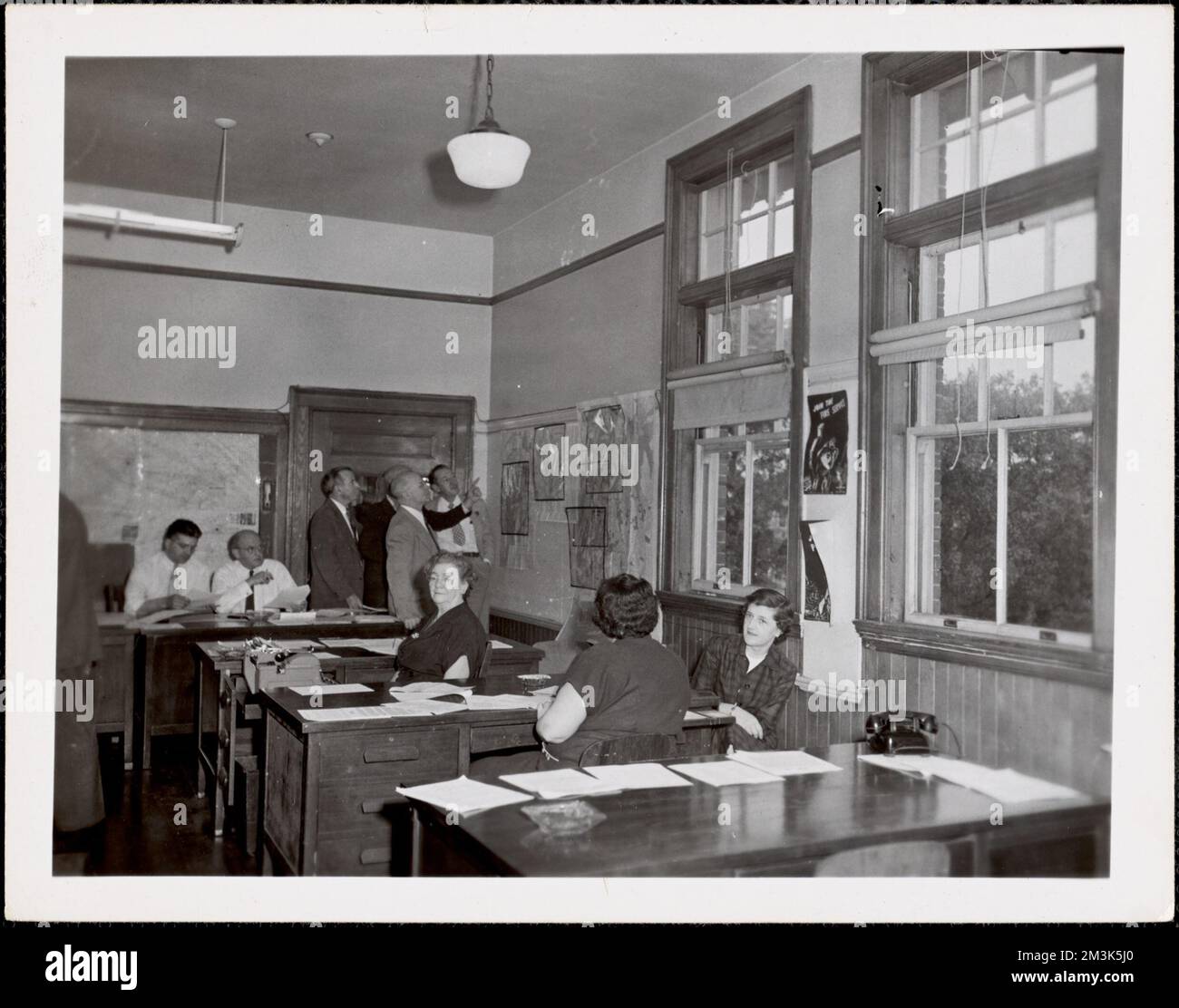 Operation 'Alert' - Boston Regional Office - 1954 , Offices, Civil ...