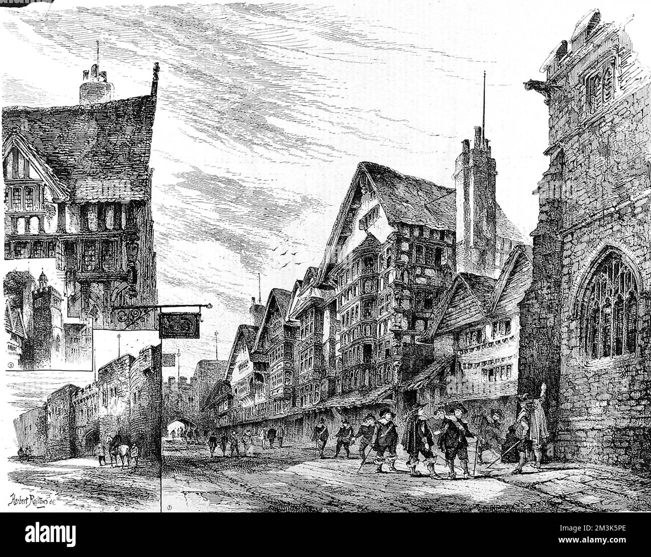 Medieval london Black and White Stock Photos & Images - Alamy