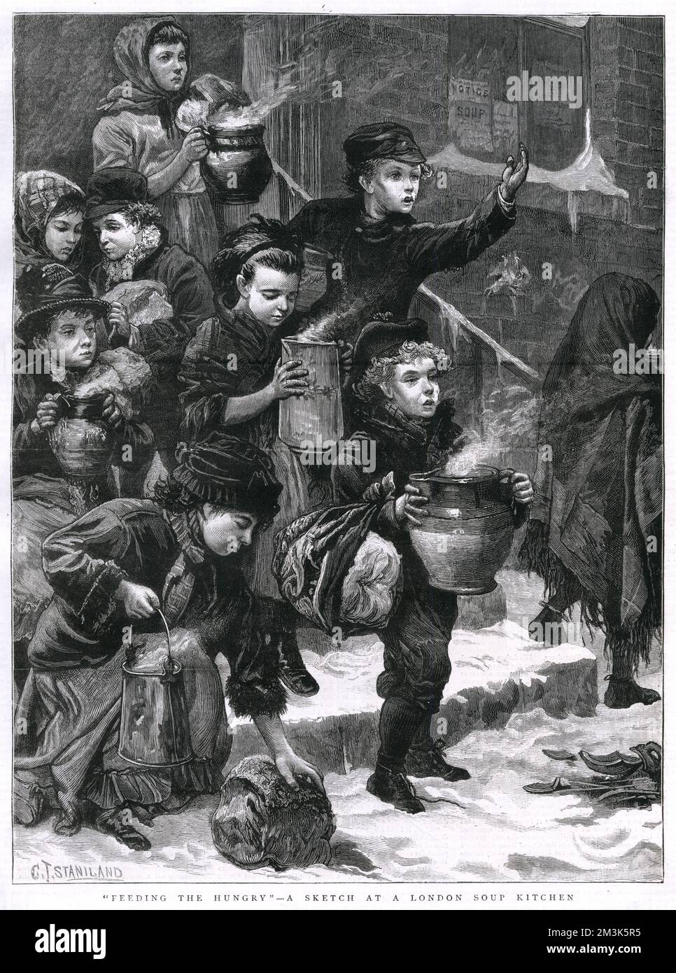 Poor and hungry children hi-res stock photography and images - Alamy