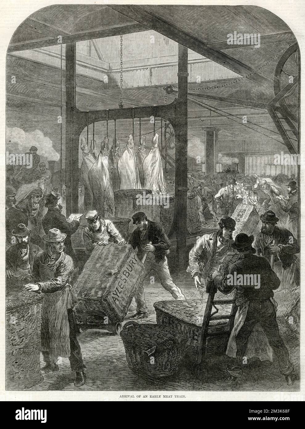 Smithfield meat train hi-res stock photography and images - Alamy