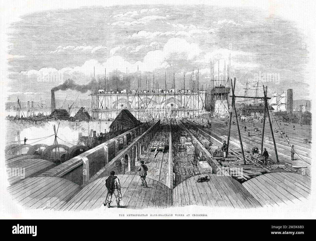 Construction of the Metropolitan Main Drainage Works at Crossness, Kent ...