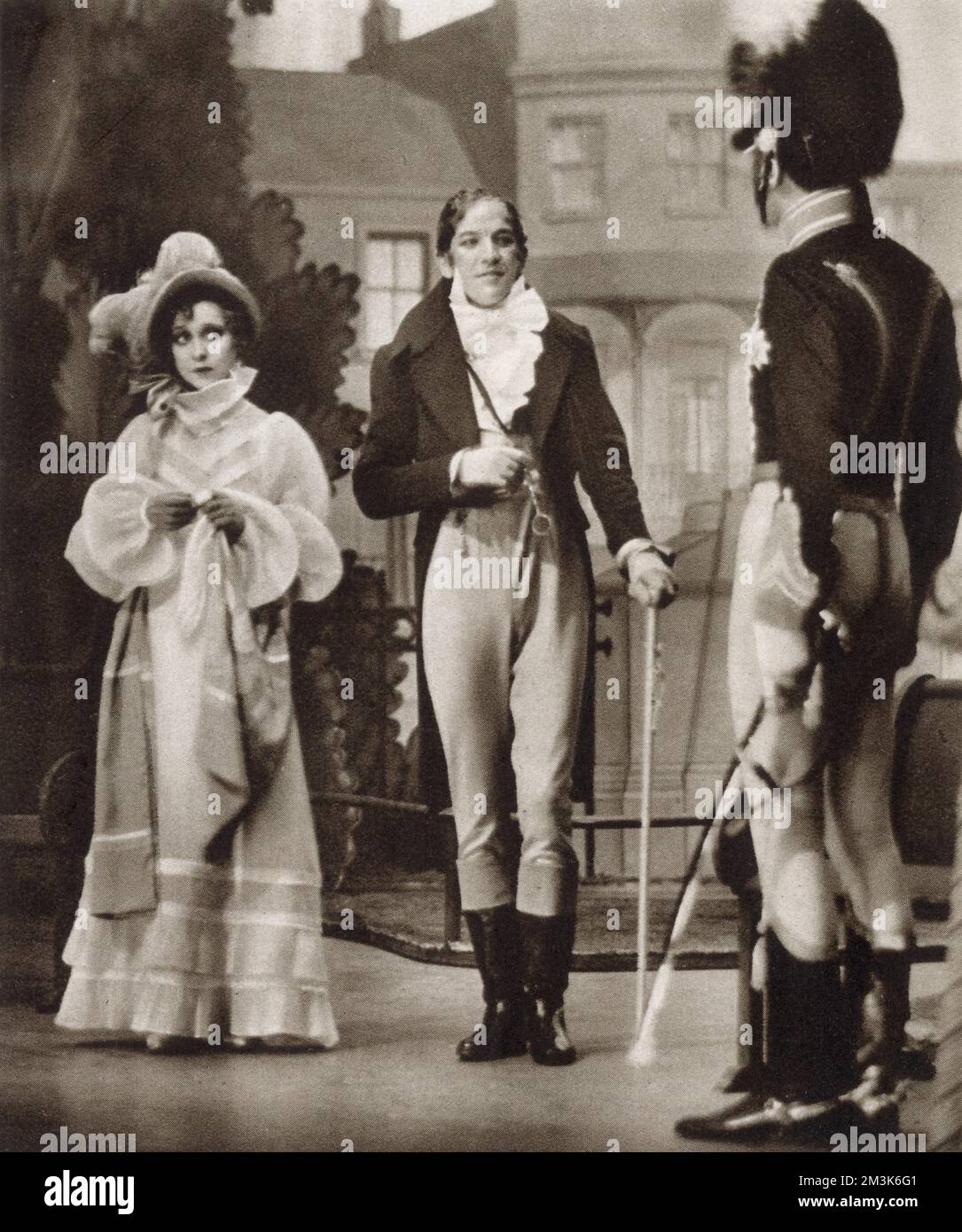 Yvonne Printemps and Noel Coward in 'Conversation Piece' Stock Photo ...