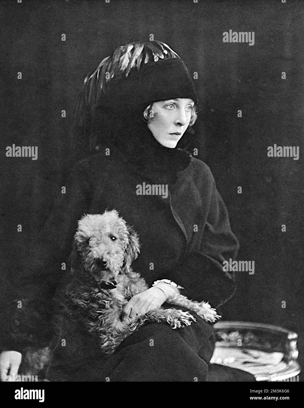 Photographic portrait of Lady Diana Cooper (1890-1981), previously Lady ...