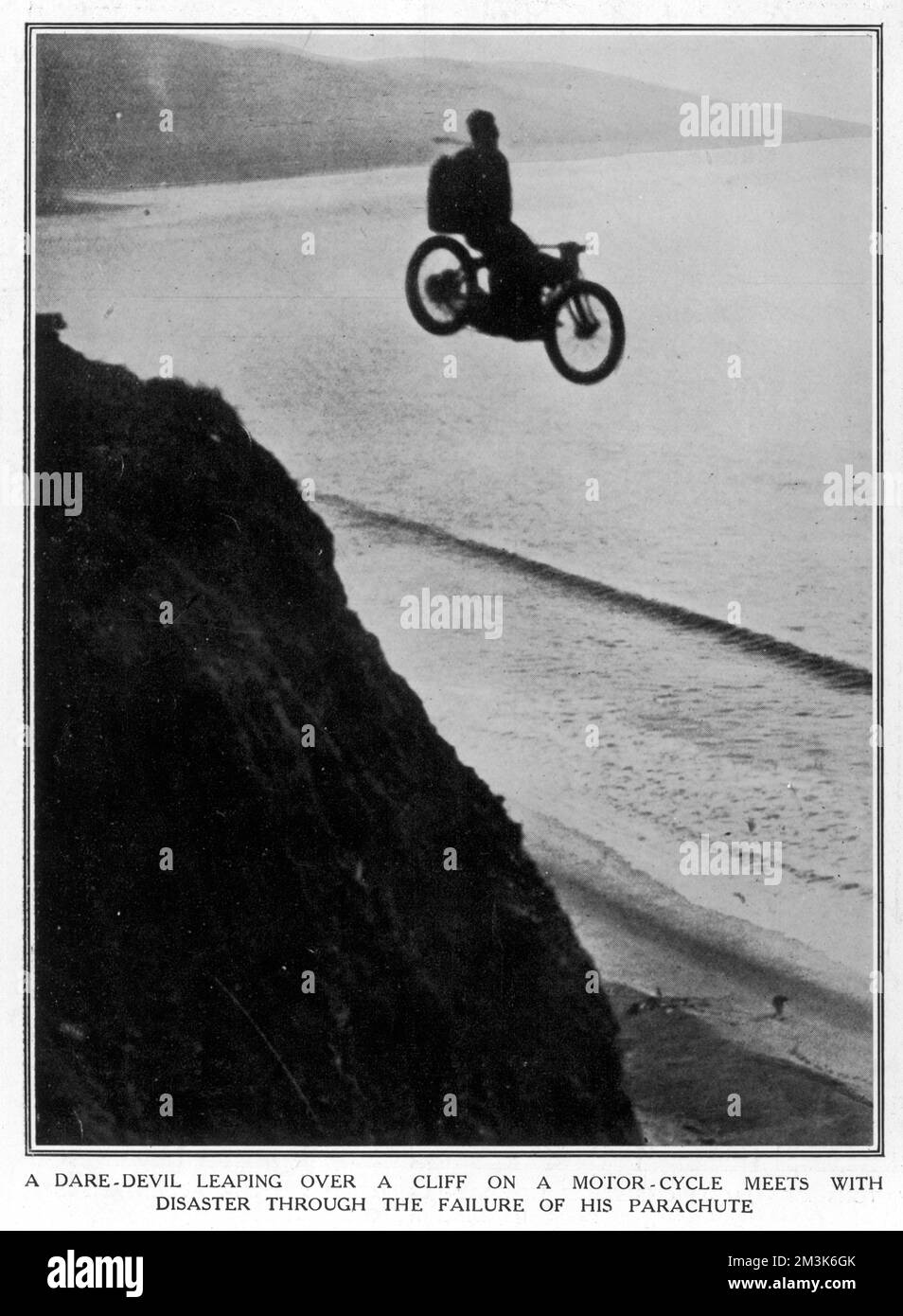 The moment that Fred Osborne, pilot and stunt aviator, drove his ...